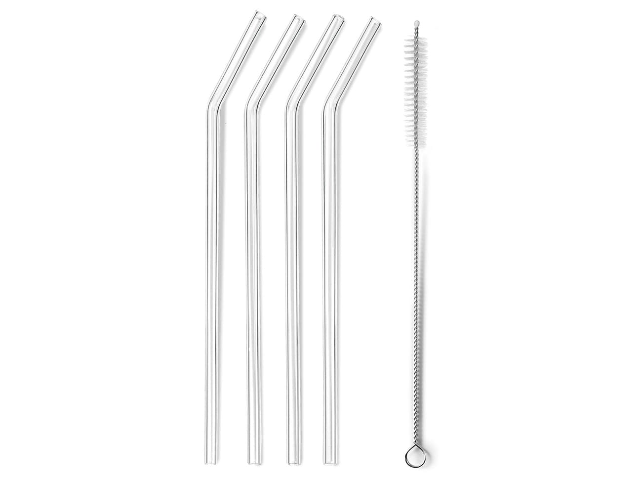 Glass straw (x 4) - Cocktailissimo